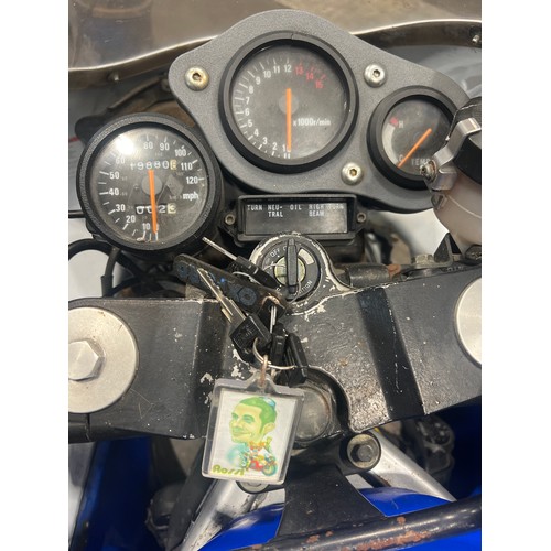 Suzuki RG125 Motorcycle. 1988. Frame no. NF13B 103451 Engine no. F117 ...