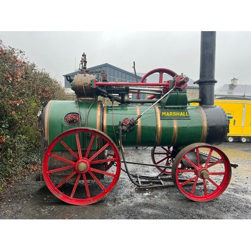 Marshall Portable twin cylinder 18Hp compound steam engine. 1935. S/n ...