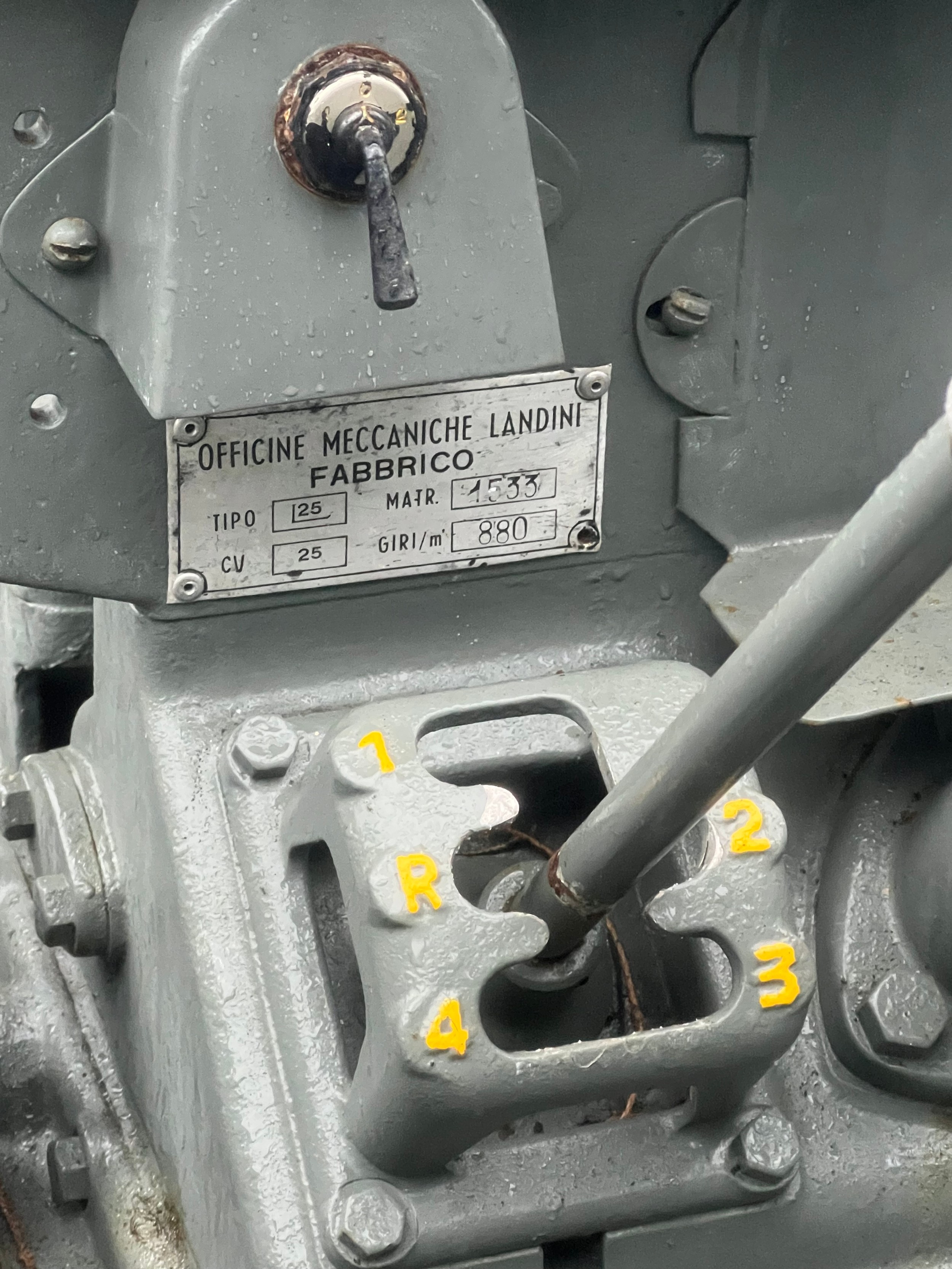 Landini L25 Hot bulb tractor. Restored. Engine needs recommissioning