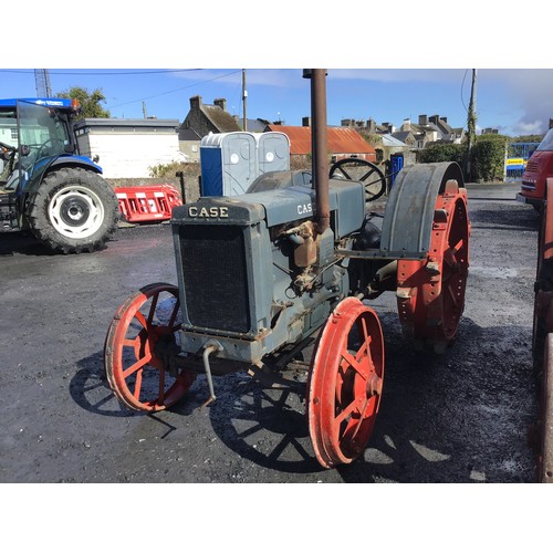Case C tractor. 1930's. Early restoration