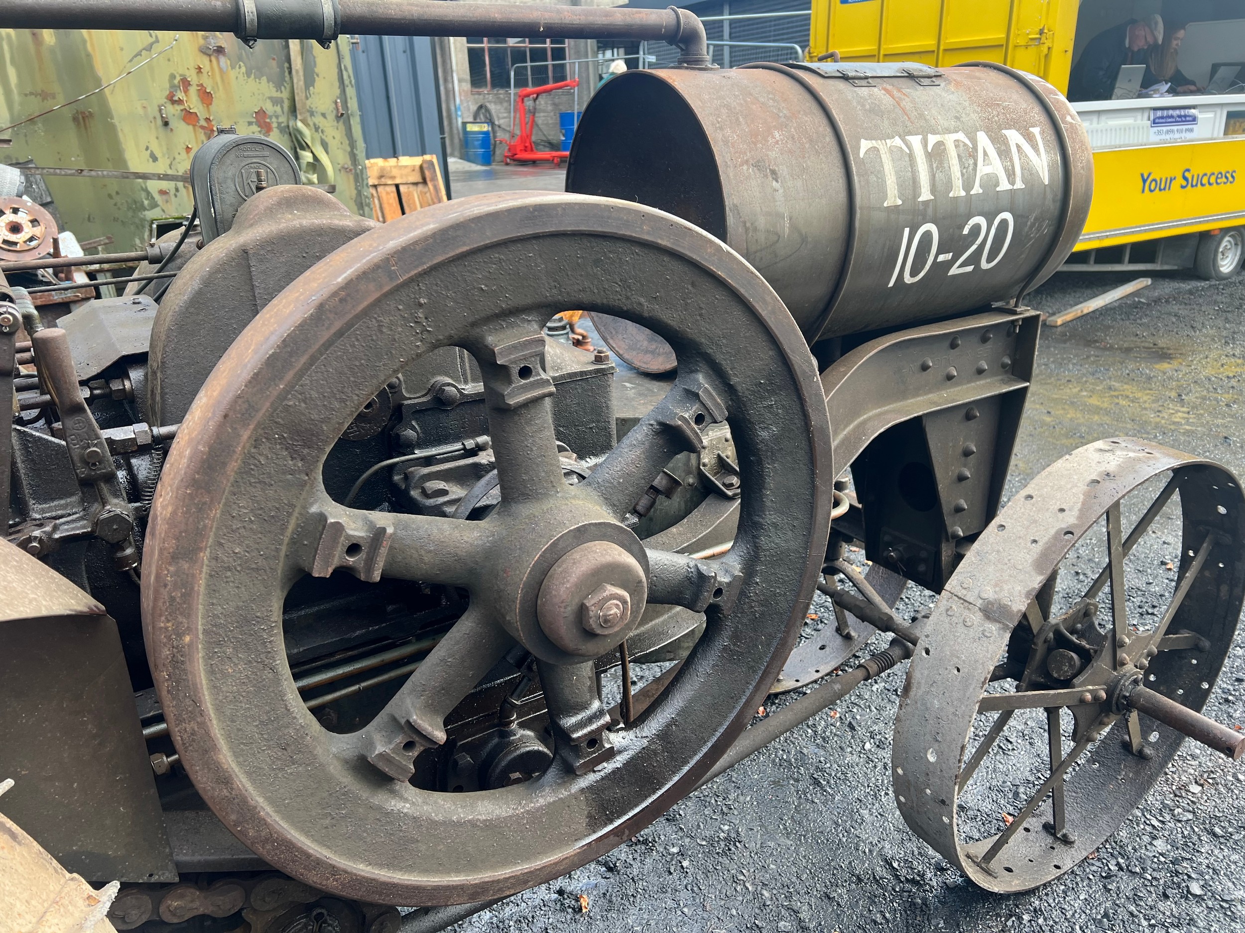 International Titan 1020. 1917. Engine no. TV8871. Reconditioned engine ...