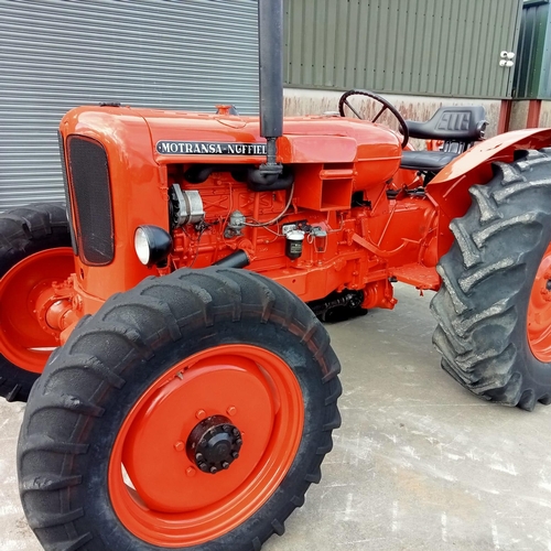 Nuffield Motransa 10/60 4wd tractor. Very rare Spanish 4wd conversion ...