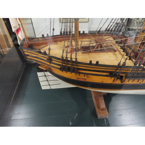 A FINELY DETAILED 1:36 SCALE MODEL FOR THE INFERNAL CLASS BOMB KETCH H ...