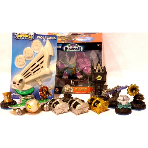 Skylanders Imaginators; boxed Hard-Boiled Flare Wolf Sensei, three ...