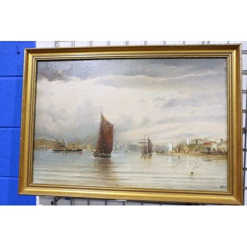 Frederik Carsten Henrichsen (Danish, 1824-1897): oil on canvas ...