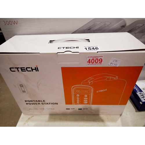 Portable power station. Not available for in-house P&P