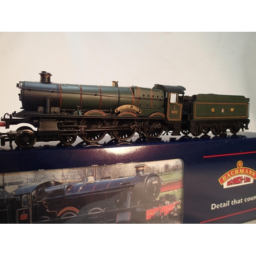 Bachmann 31-777, modified hall, 6962, Soughton Hall, GWR green ...