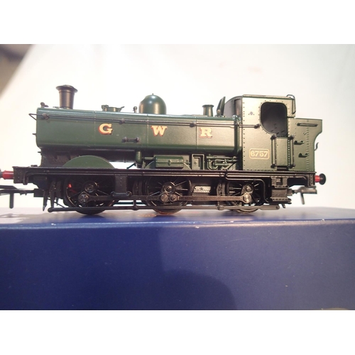 Bachmann 32-208, class 8750 Pannier tank, 6757, GWR green, DCC fitted ...