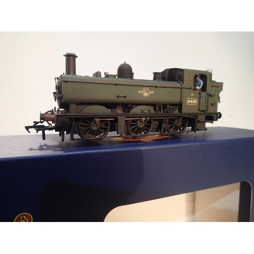Bachmann 31-638, class 64XX, tank, 6419, green, late crest, weathered ...