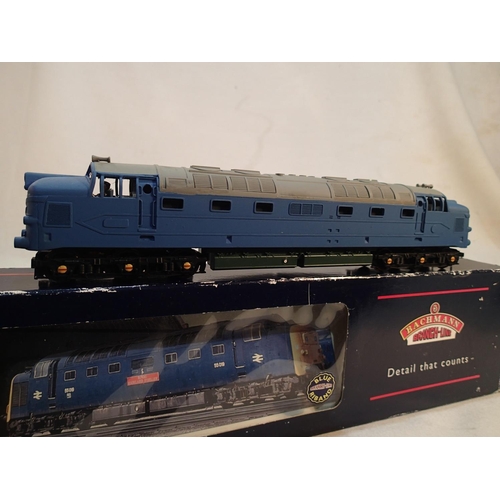 Bachmann class 55 Deltic Chassis, green, fitted with prototype Deltic ...