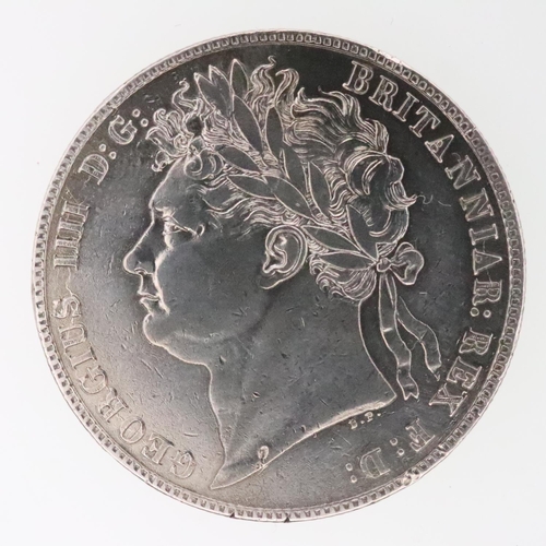 1821 silver half crown of George IV - nEF grade. UK P&P Group 0 (£6+VAT ...