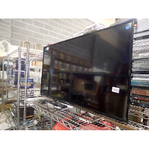 Panasonic 40 inch TV with remote and instructions. All electrical items ...