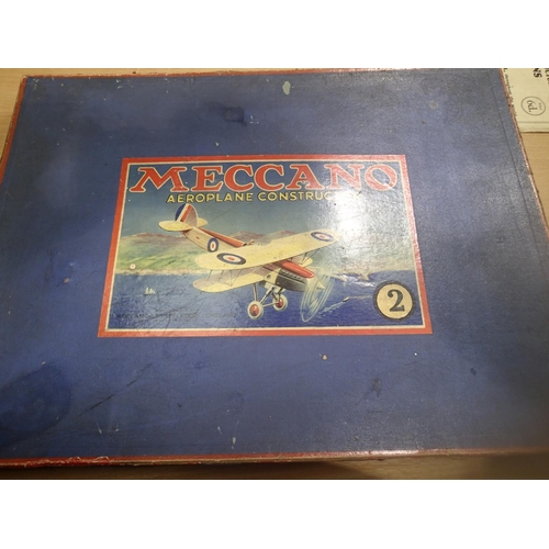 Meccano constructor plane set no. 2, appears complete, good used ...