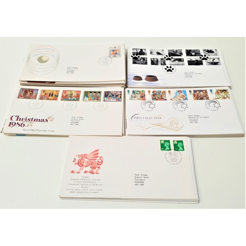 COLLECTION OF FIRST DAY COVERS dating from 1968 to 2001, approximately ...
