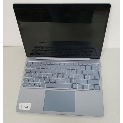 MICROSOFT SURFACE LAPTOP GO 2 Model 2013; Serial Number 0B33DMQ23413GP ...