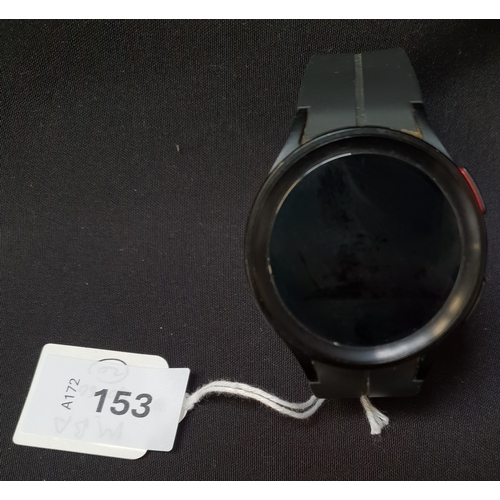 SAMSUNG GALAXY WATCH model SM-R920, serial number RFAN61JLEZB, wiped ...