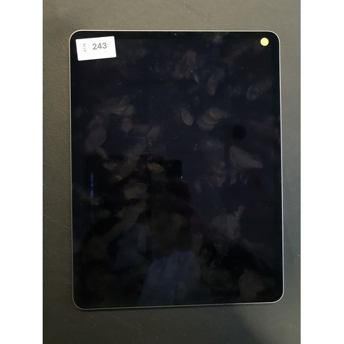 APPLE IPAD PRO 12.9 INCH 6th GENERATION- A2436 - WIFI serial number DX6CY23N76; Apple account locked