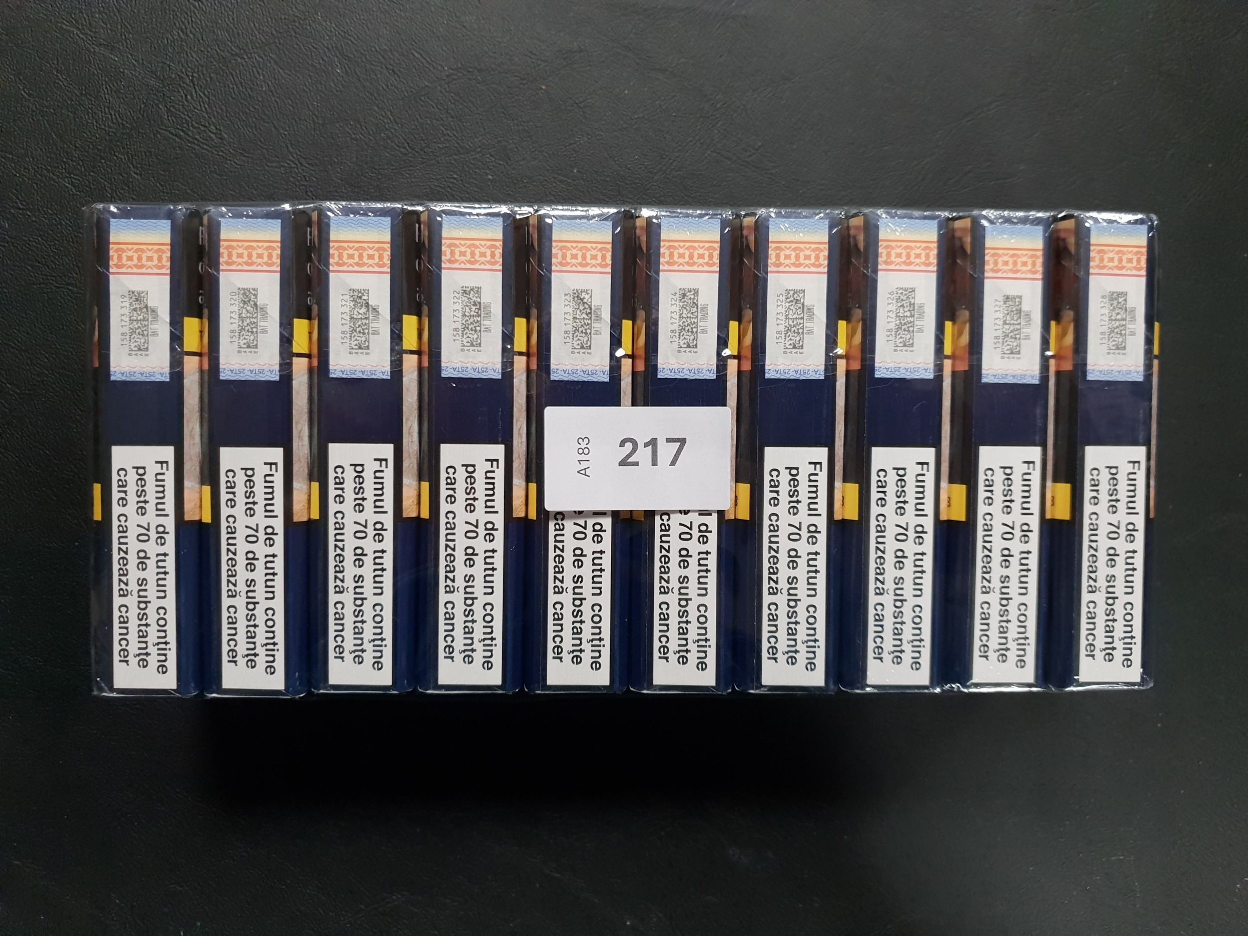 TEN PACKS OF DUNHILL CIGARETTES Note: You must be over the age of 18 to ...