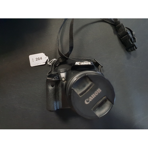 CANON E05 REBEL XSI with EFS 18-55mm lens, no battery, untested