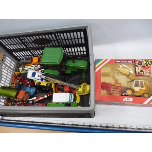 Dinky,Tonka, John Deer + Various cars