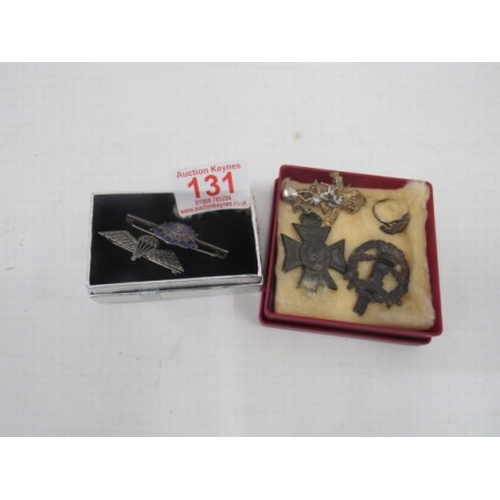 Vintage Military badges