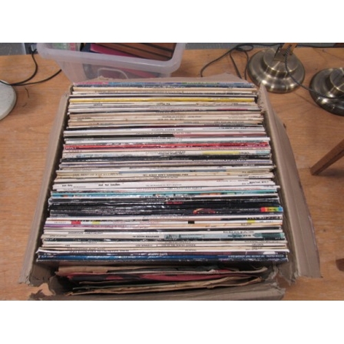 Box of Vinyl LP's