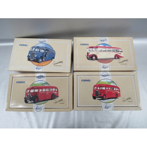 Corgi Coaches x4