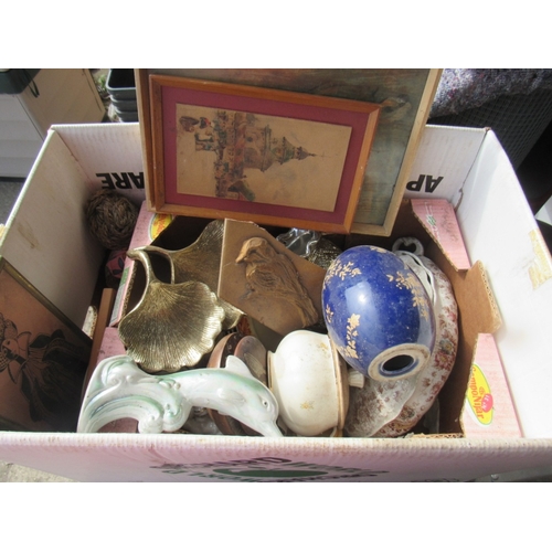 Box of bric a brac