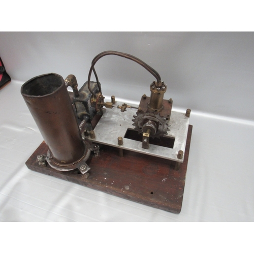 Scratch built sterling static engine