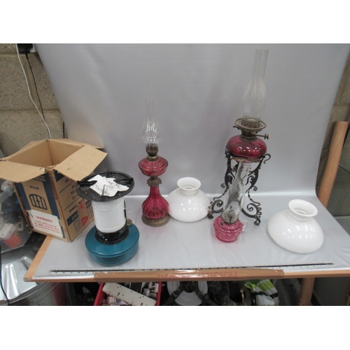 3 Oil lamp + heater