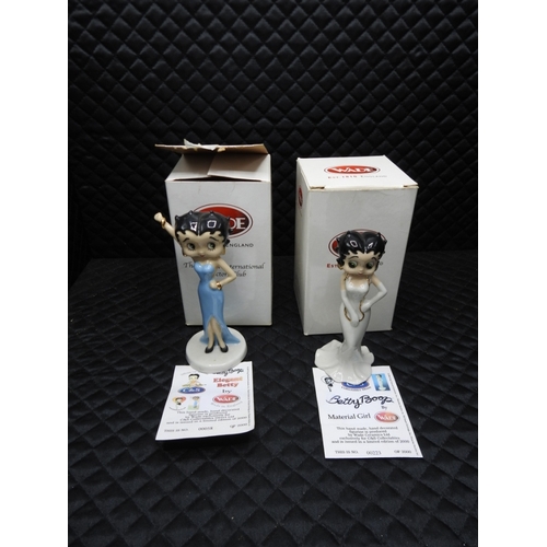 2 Betty Boop ltd ed figures