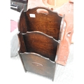 Wooden paper rack