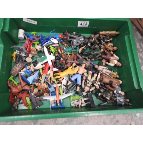 Qty of Toys, Mini Figures etc