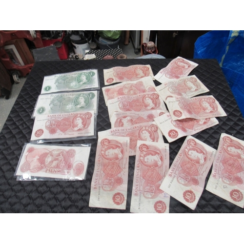 Old bank notes collection