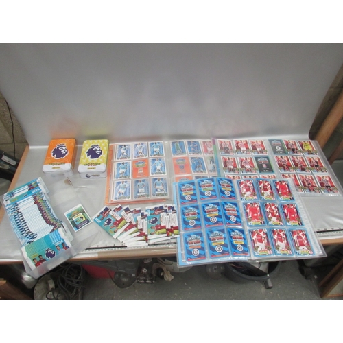 70 New Panini card + album