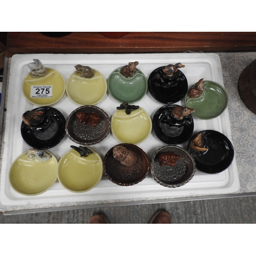 Qty of Wade pin dishes