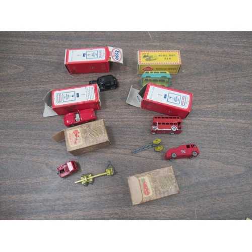 6 Vintage boxed cars