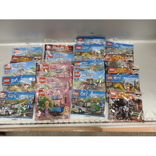 20 sealed lego packs