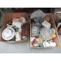 2 Boxes of bric-a-brac