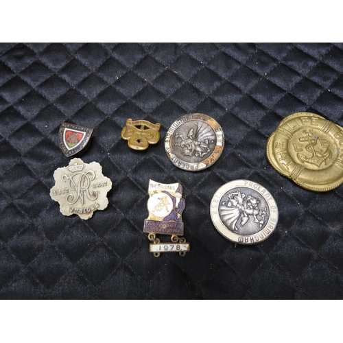 Qty of vintage badges