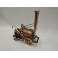 "Rocket" steam engine radio