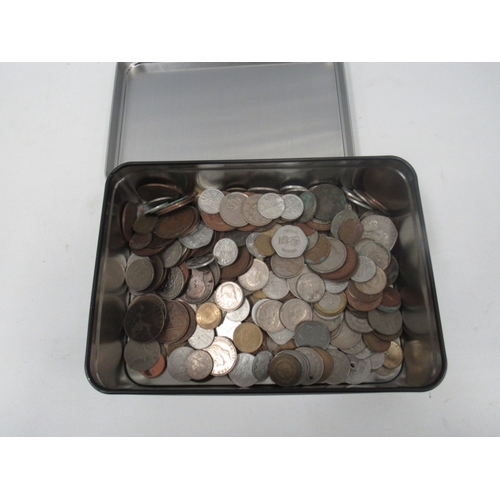 Tin of coins
