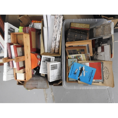 2 Mixed boxes photo frames etc