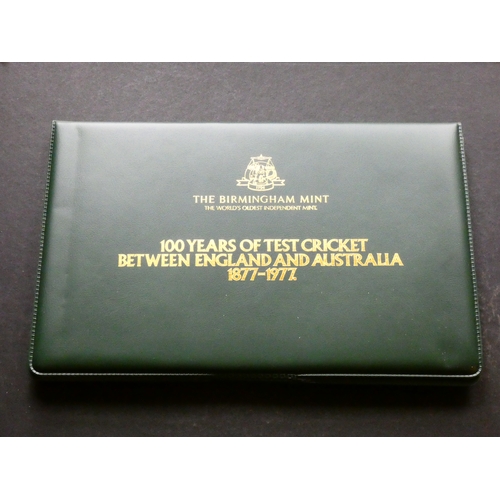 GREAT BRITAIN. 1977, centenary of Test cricket between England and ...