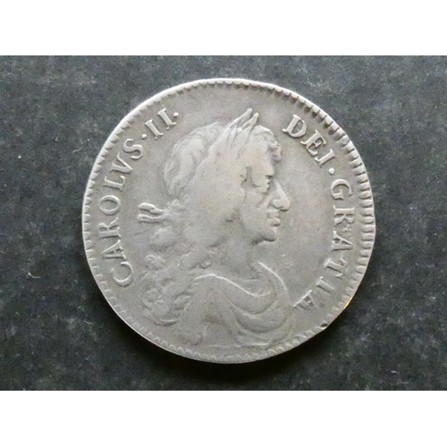 COIN. United Kingdom, Charles II (1660-1685), silver Halfcrown, 1672 ...