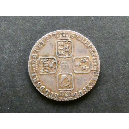 COIN. United Kingdom, George II (1727-1760), silver Sixpence, 1757, S ...