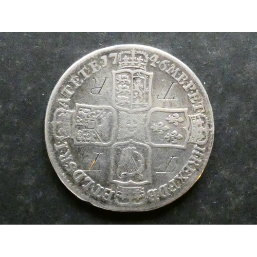 COIN. United Kingdom, George II (1727-1760), silver Halfcrown, 1746 ...