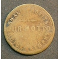 TOKEN. Great Britain, 19th Century unofficial Farthing, Lincolnshire ...
