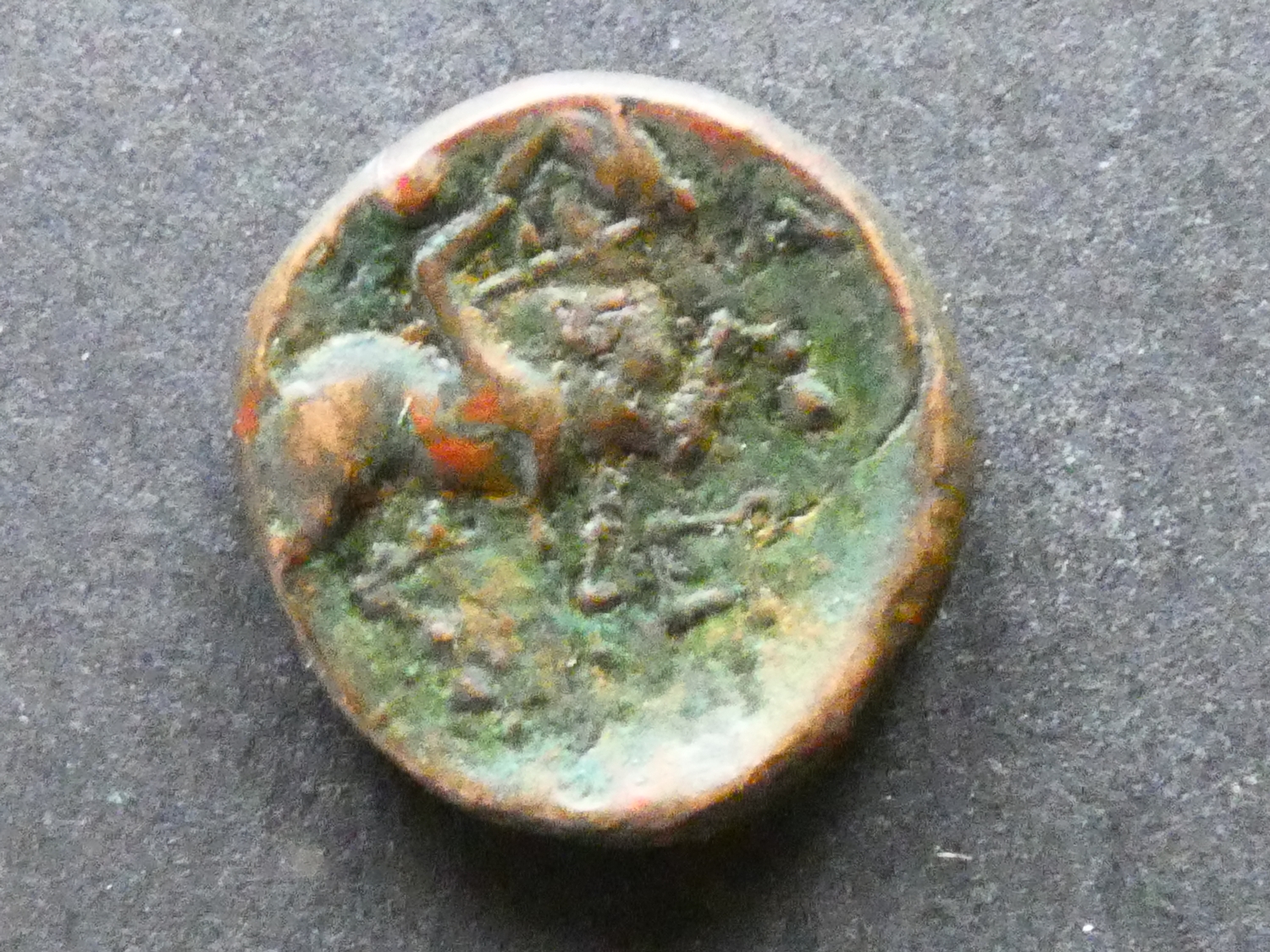 Kings of Macedon, Perseus, 179-168 BCE, AE16, 4.00g, obverse; head of ...