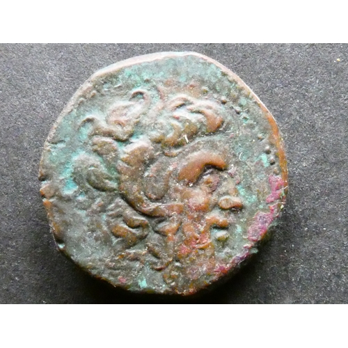 Kyrenaica, AE23, 12.86g, of Kyrene, near modern-day Shahhat in Libya, mid-3rd Century BCE, coinage o
